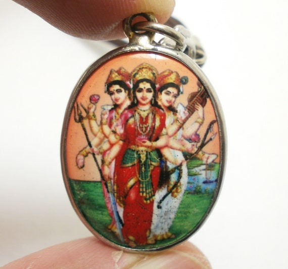 Tridevi Lakshmi Saraswati Parvati Shakti Maa Devi Tri… - Gem