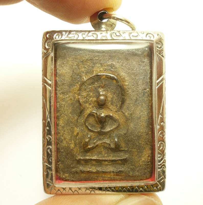 LP Boon Blessed Lord Buddha Samadhi Thai Antique Healing - Etsy