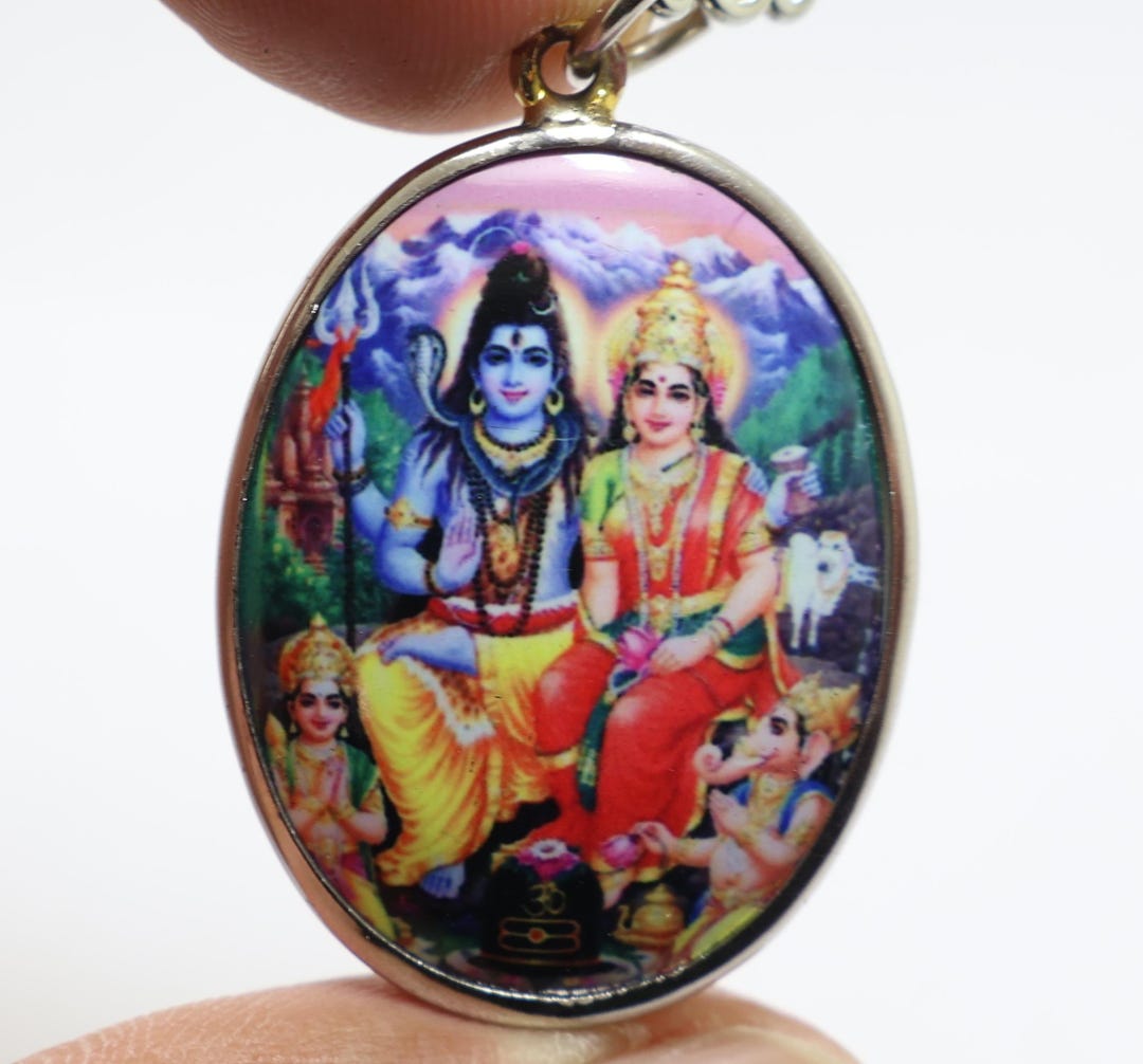 Lord Shiva Ma Parvati Uma Skanda Murugan Ganesha Ganesh Family Big ...