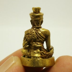Hermit Ruesi Lersi Guru Thai Mini Amulet Bless for Solving Problem Good ...