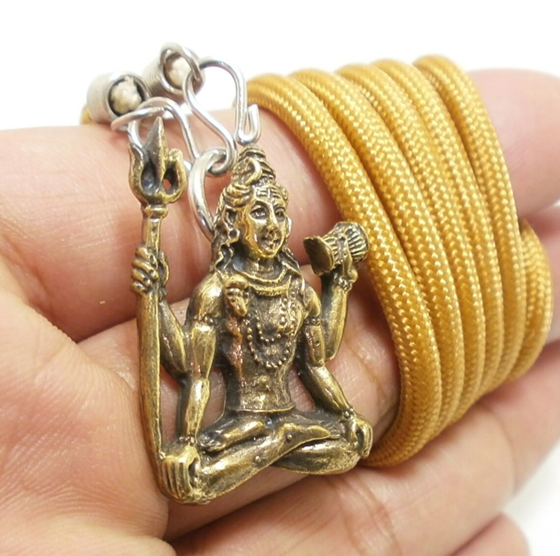 Lord Shiva Mahadev Pendant Necklace Mahadeva Great God Hindu - Etsy