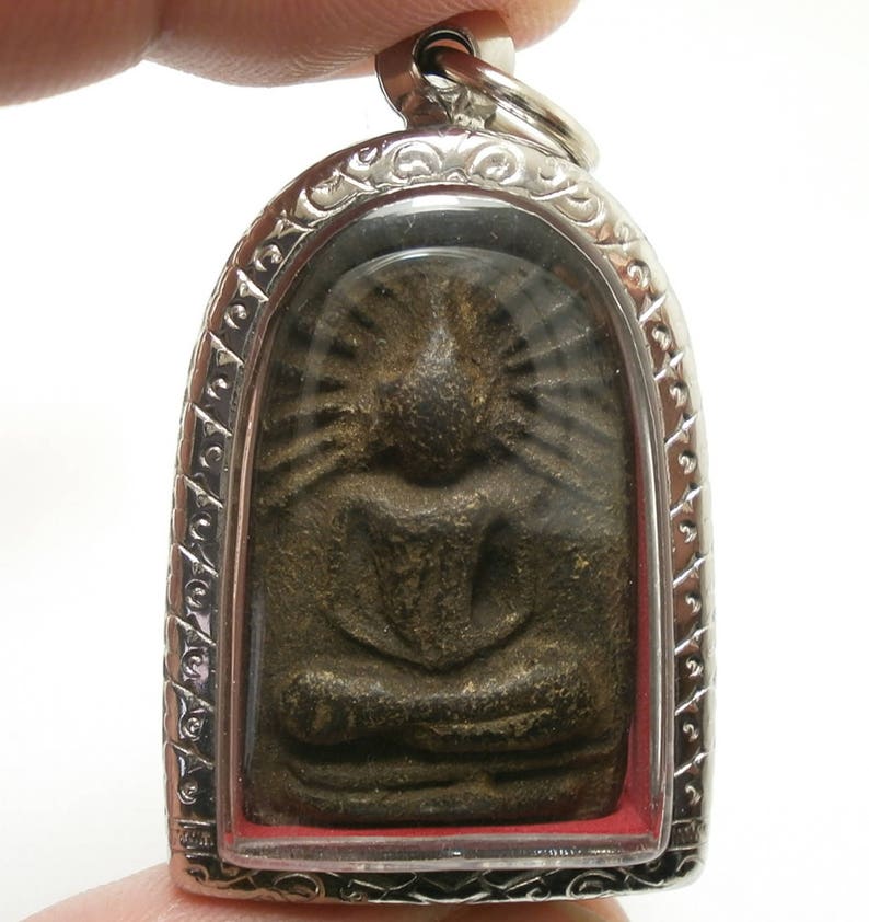 Lp Boon Buddha Samadhi Magic Yant Long Prosperity Life Remove - Etsy