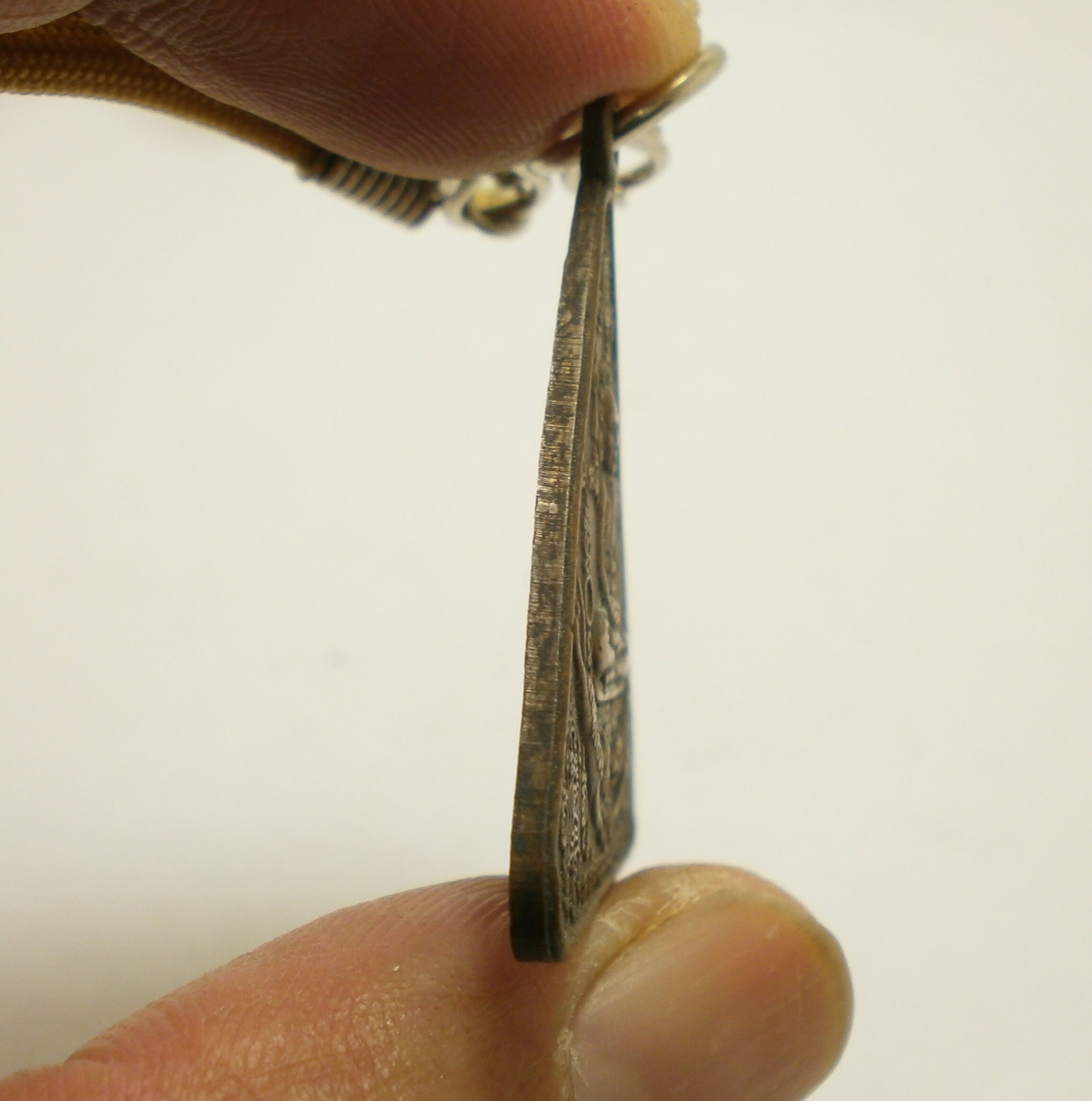 Phra LP Kong Triangle Amulet: Magic Tiger Yant, Life Protection - Etsy
