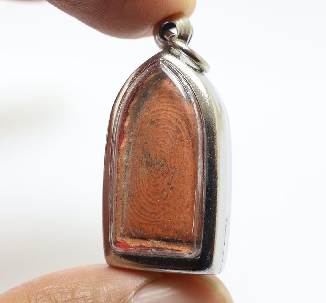 Red Phra Rod Buddha Amulet: Thai Blessing Pendant, 1930s - Etsy