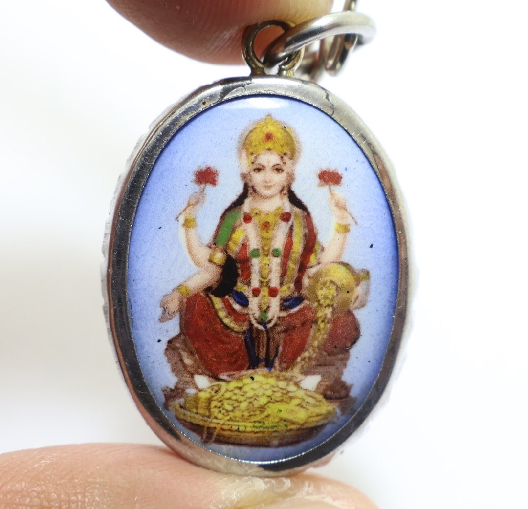 Mahalakshmi Pendant Shri Lakshmi Maa Laxmi Devi the Eternal Companion ...