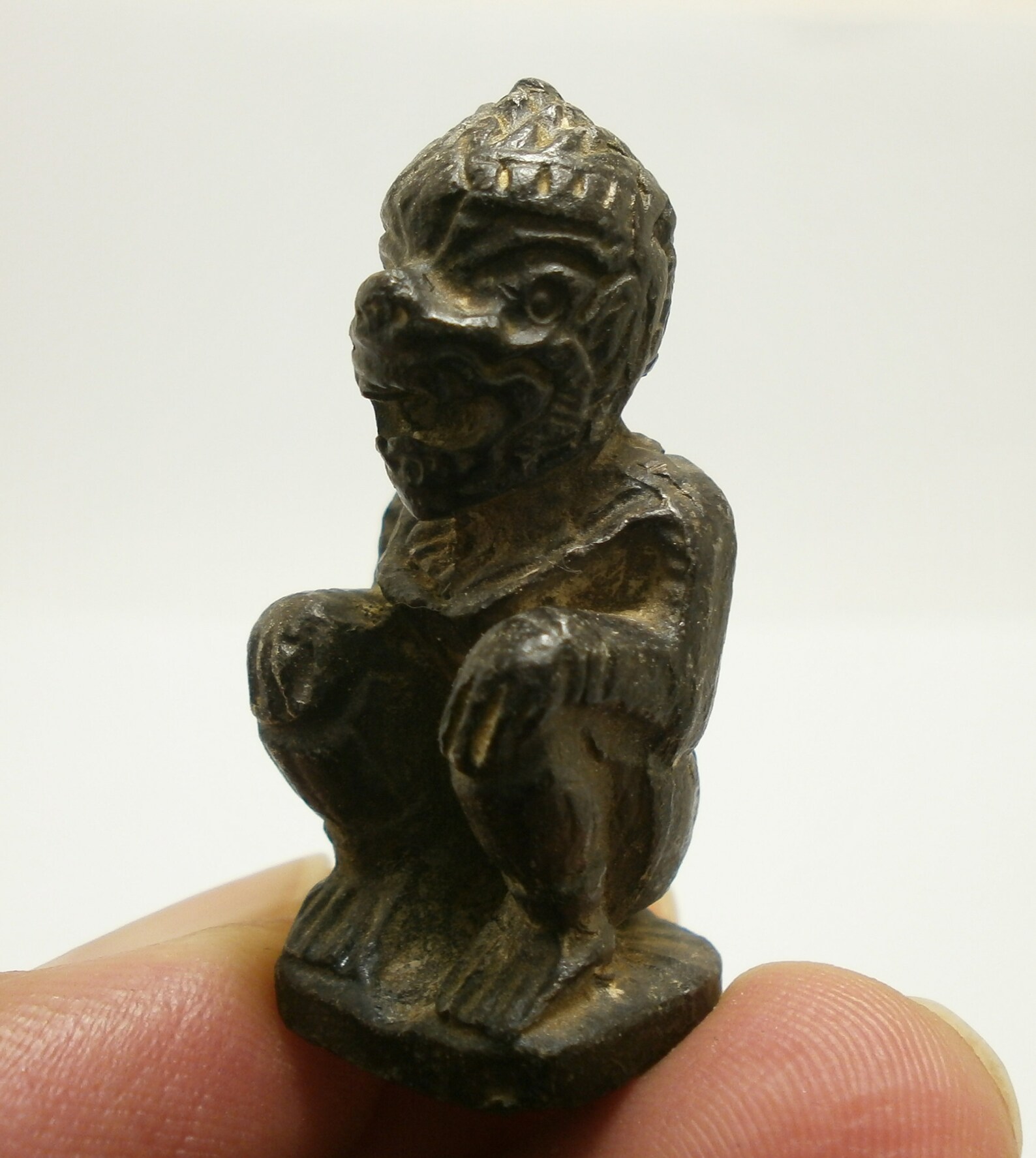 Lord Hanuman Mini Statue Figurine LP Soon 1930s Antique Thai | Etsy