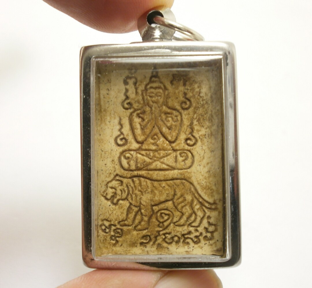 LP Kong Buddha Tiger Amulet: Thai Magic, Life Protection - Etsy