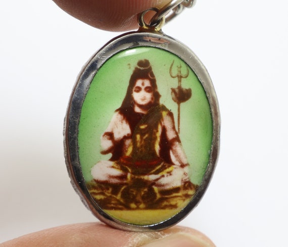 Lord Shiva Pendant: Hindu God Amulet Necklace, Blesse… - Gem