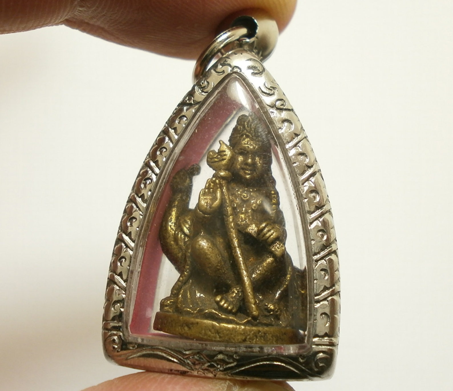 Lord Skanda Murugan brass amulet pendant muruga kartikeya god | Etsy