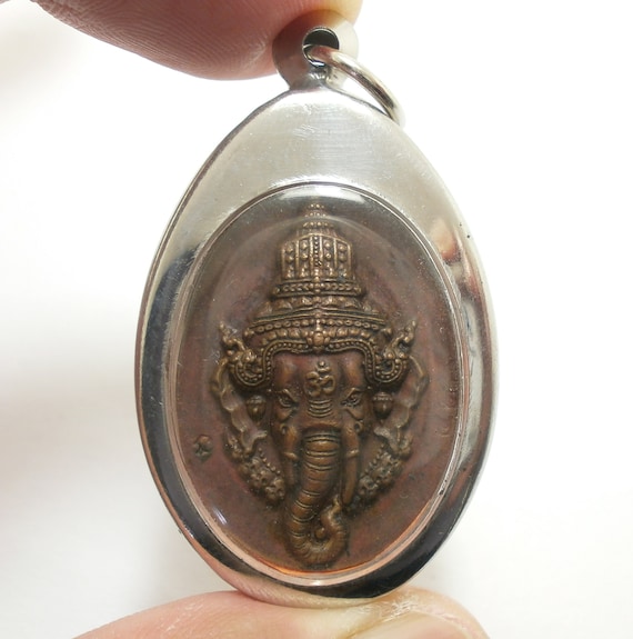 Lord Ganesh pendant blessed amulet Ganesha vinayaka g… - Gem
