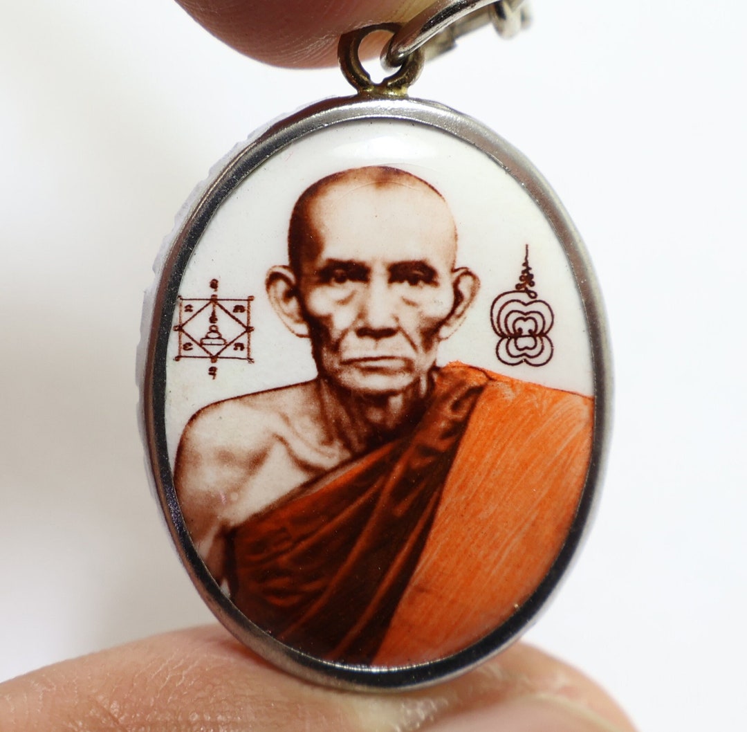 LP Kuay Lord Hanuman Monkey King Amulet LP Guay Thai Hanumaan Yant ...