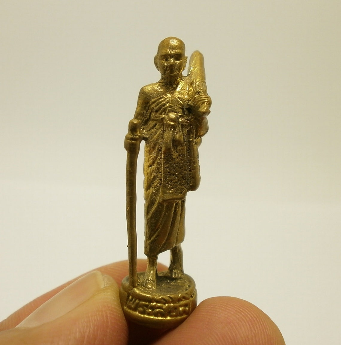 Phra Sivalee Sivali Thai mini brass amulet close disciple of | Etsy