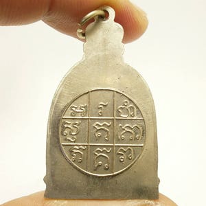 Phra Somdej Toh Wat Rakang Bell Shape Amulet Magic Yant Pendant Blessed ...