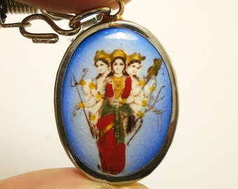 Trishakti Lakshmi Saraswati Parvati Shakti Maa Devi Tridevi Bless Rich ...