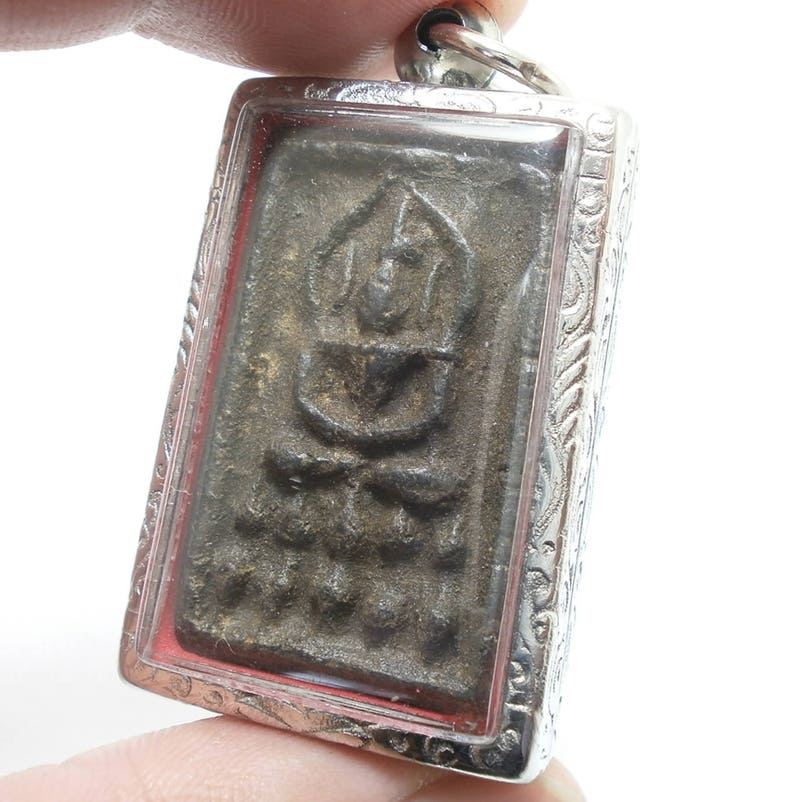 Lp Boon Buddha Fire Aura Samadhi Magic Yant Long Prosperity - Etsy