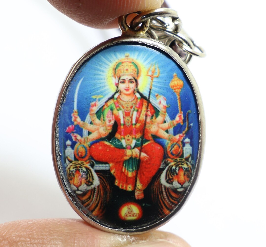 Durga Uma Devi Parvati Hindu Goddess of Protection Blessed Mahadevi ...