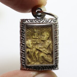 Phra Somdej Toh Wat Rakang Small Batch (10) Bless 1962 Back Image of ...