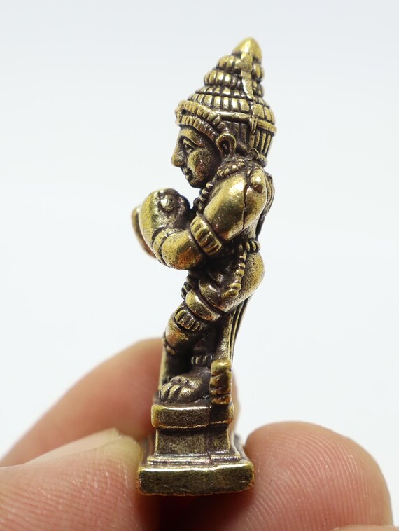 Krishna Mini Amulet: Hindu God Figurine, Lucky Charm … - Gem