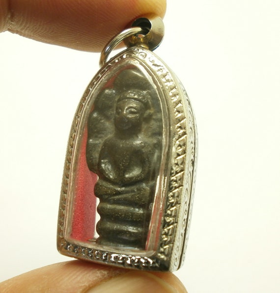 Lord Buddha protect by Naga Nak snakes Nakprok blesse… - Gem