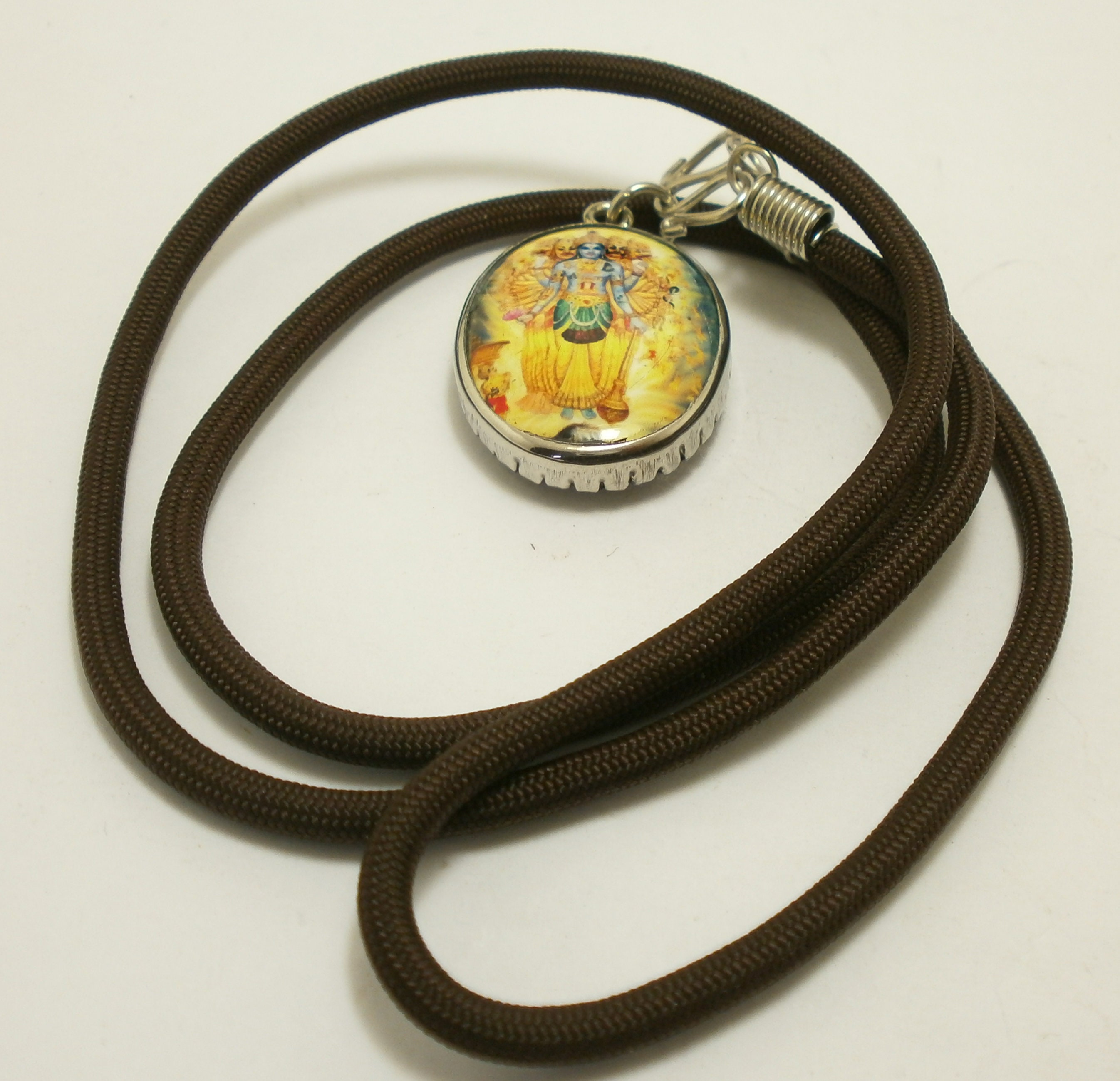 Vishvarupa Universal Form of Lord Vishnu Krishna Hindu Amulet - Etsy