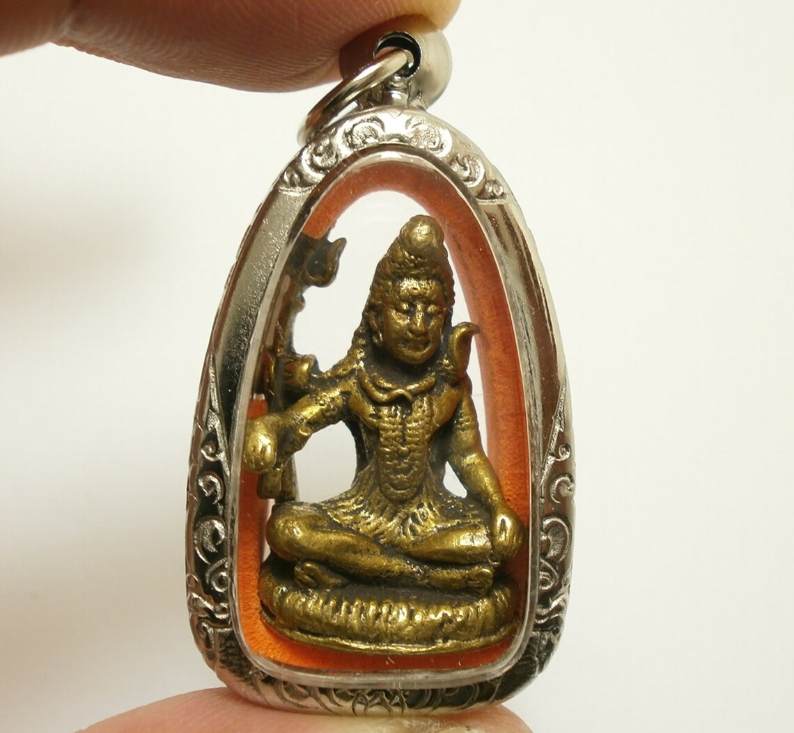 Mahadeva Lord Shiva Mahadev Great God Hindu Deity Amulet - Etsy