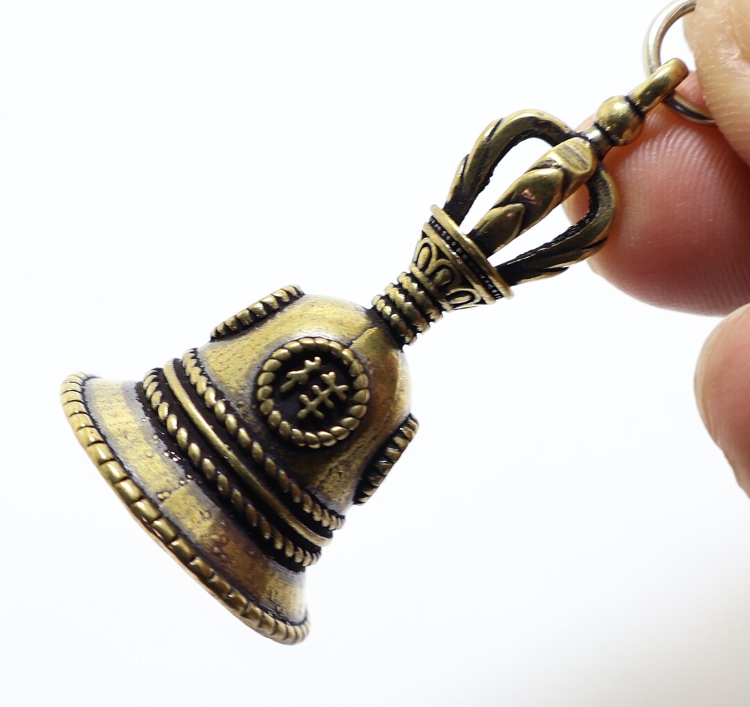 Magic Tibetan Bell Vajra Dorje Vajrayana Tibet Magic Pendant 24 Inches ...