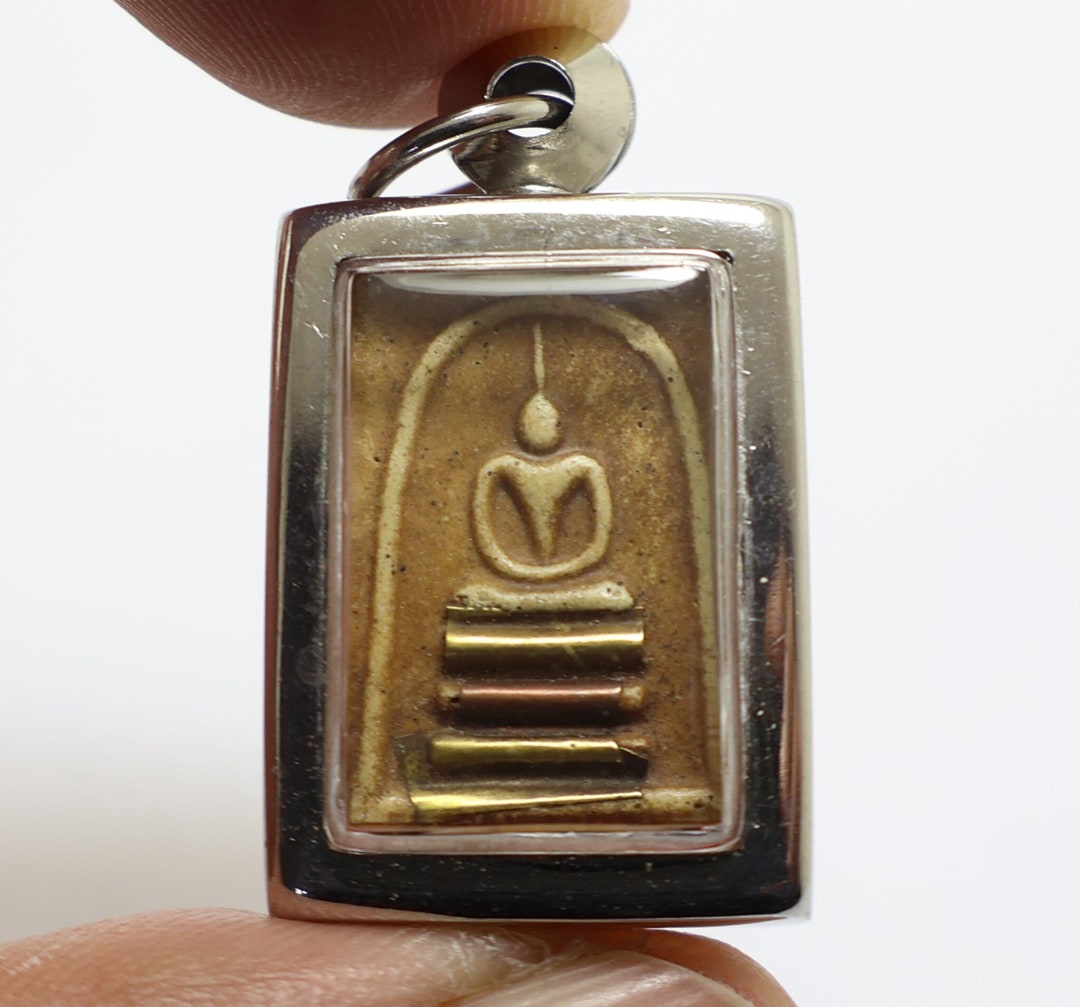 Small Phra Somdej 3 Takrut of LP Mui Wat Donrai Temple Blessed 1971 ...