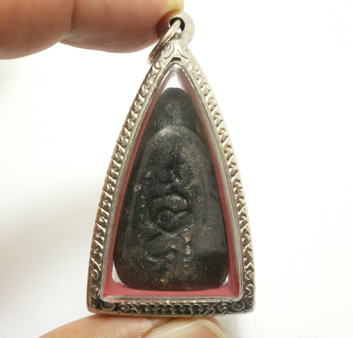 LP Boon Buddha Samadhi Samati on Lotus Miracle Yant Rich Long - Etsy