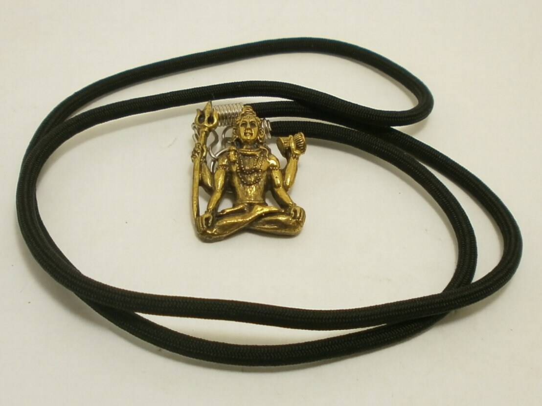 Lord Shiva Mahadev Pendant Necklace Mahadeva Great God Hindu | Etsy