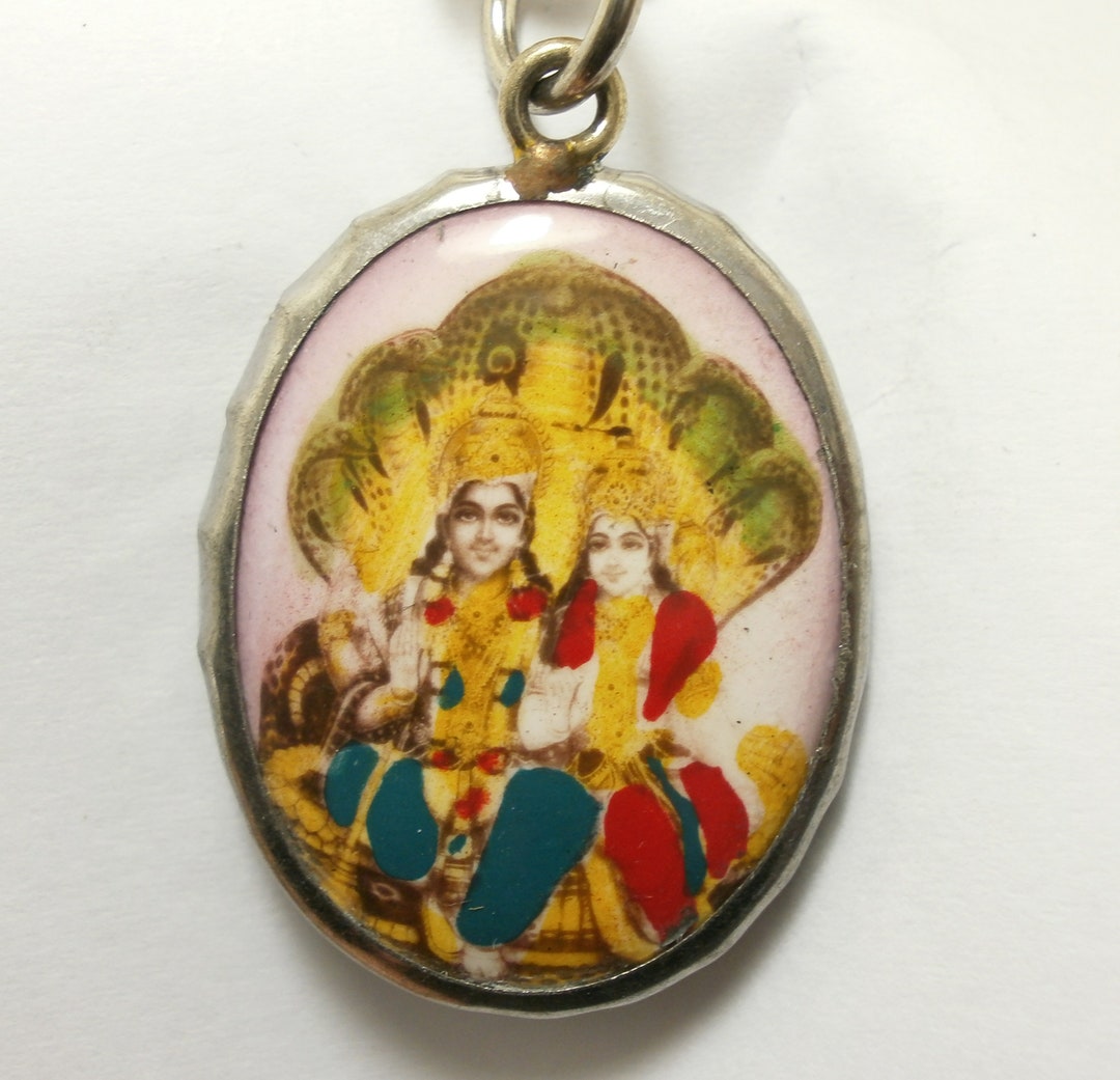 Lord Vishnu the Preserver Mahalakshmi Maa Laxmi Shri Lakshmi Hindu God ...