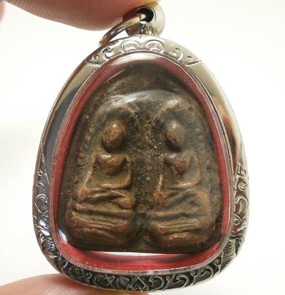 Double Phra Rod of Lampoon Real Benjapakee Antique Ancient | Etsy