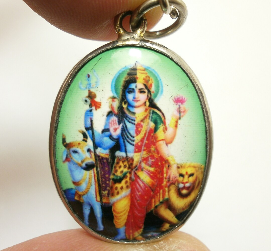 Ardhanarishvara a Composite Androgynous Form of the Hindu God Lord ...
