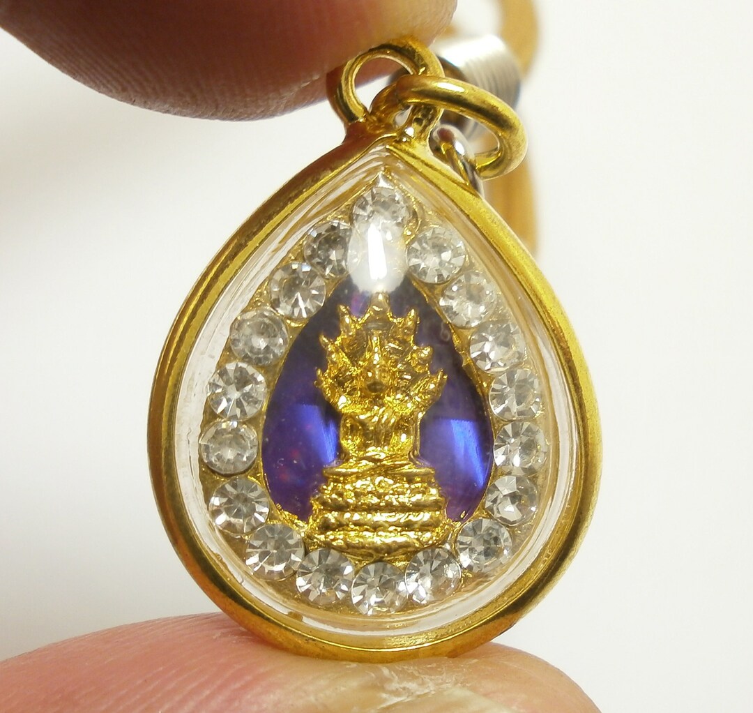 Lord Buddha Nakprok Thai Saturday Amulet: Blessed Protection, Luck, and ...