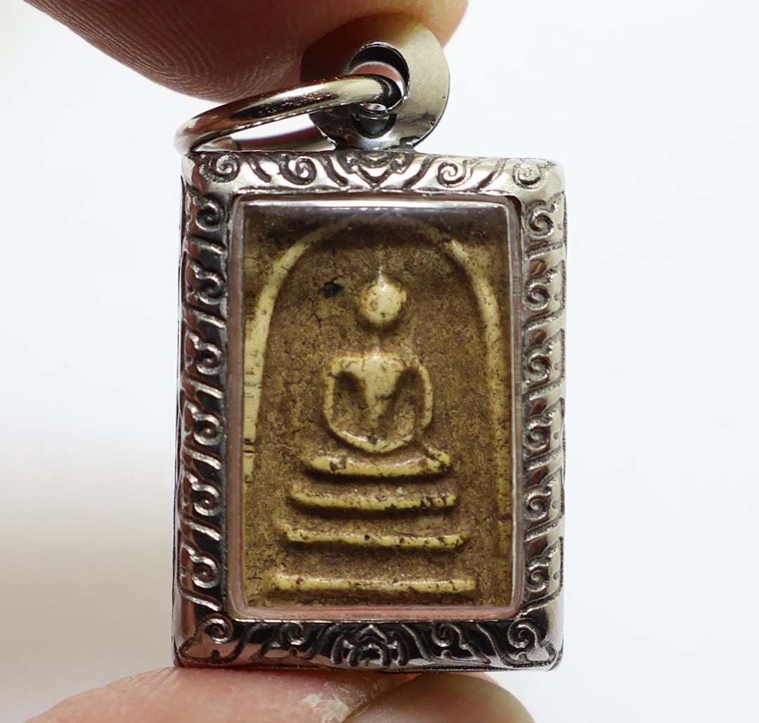 Phra Somdej Toh Wat Rakang Small Batch (10) Bless 1962 Back Image of ...