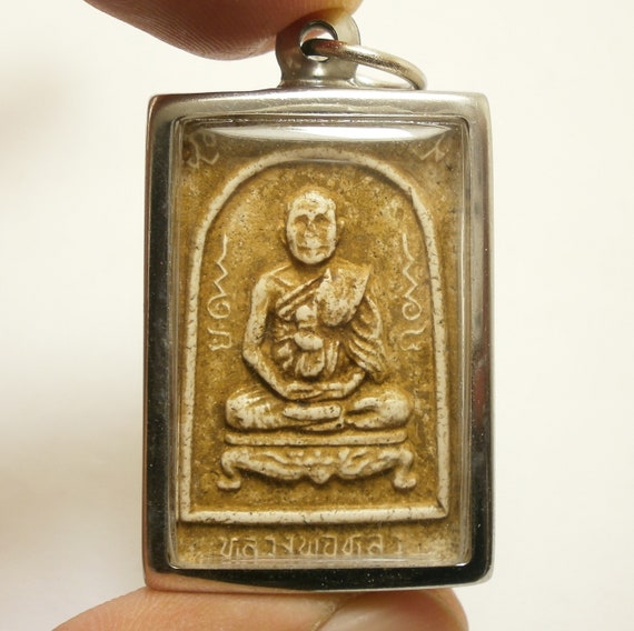 LP Liew back Magic Turtle Yant Saeyid Batch pendant b… - Gem