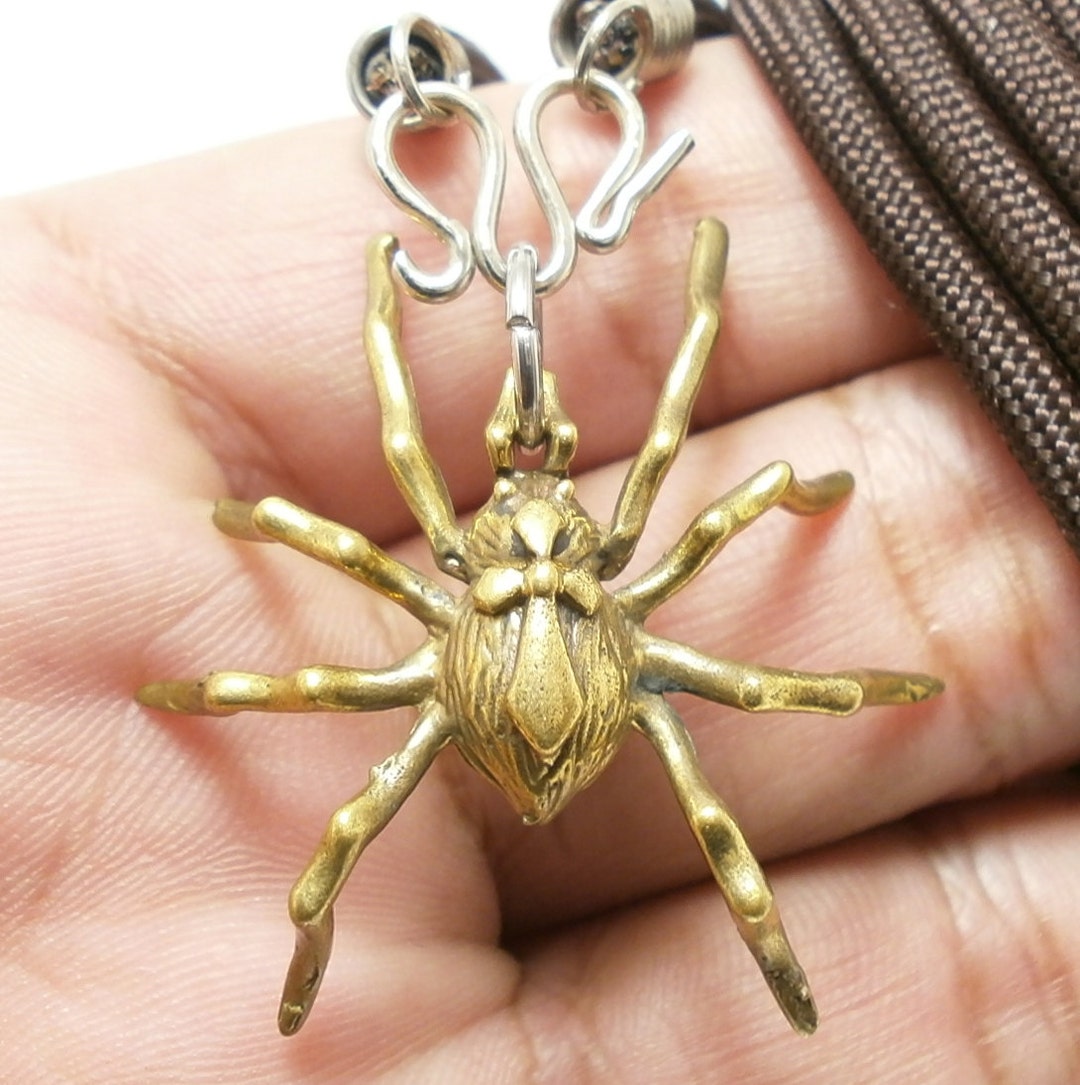 Brass Magic Spider Thai Amulet Love Attraction Sex Appeal Pendant With ...