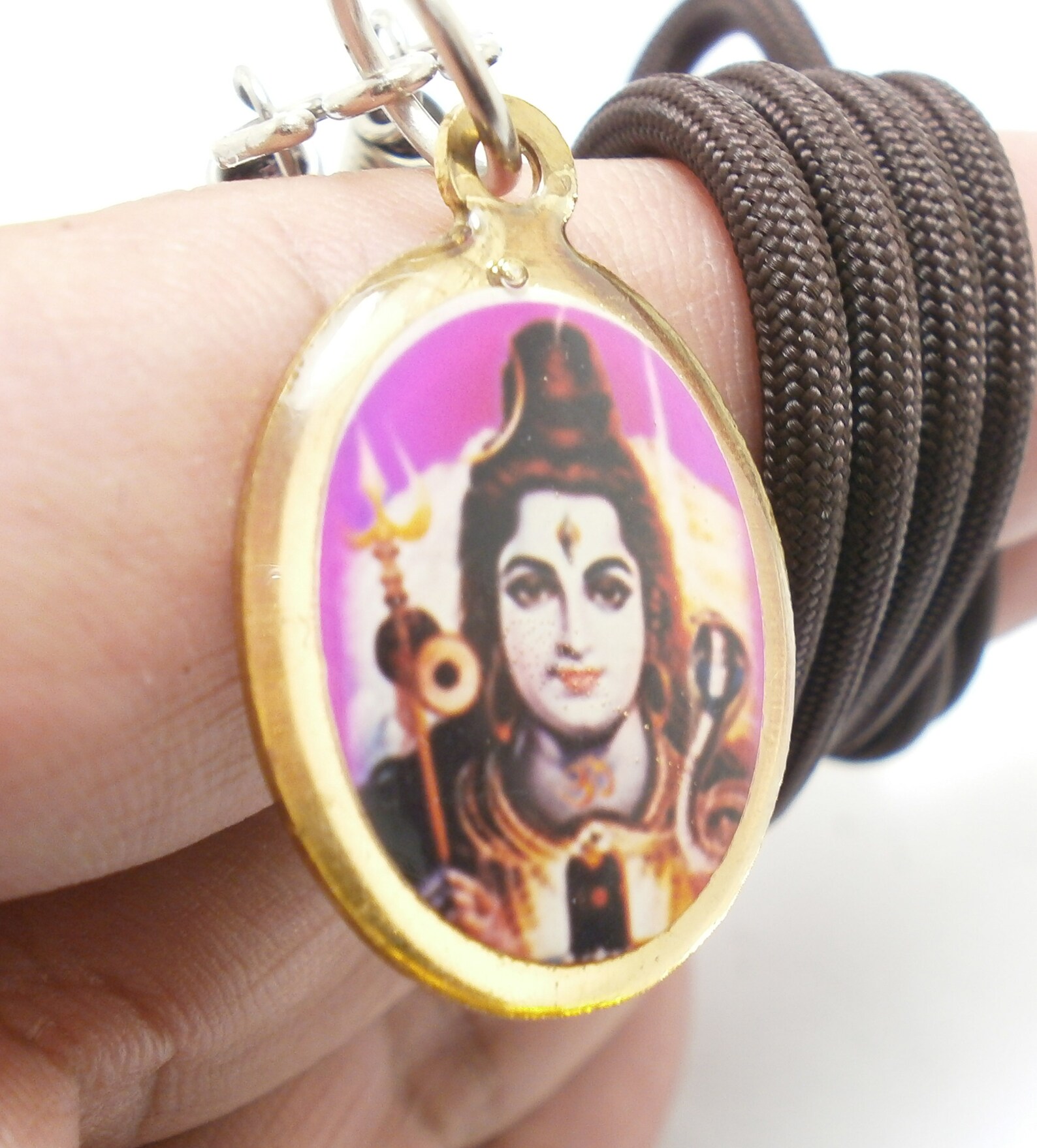 Lord Shiva Mahadev 1980s in India Pendant Necklace Mahadeva - Etsy