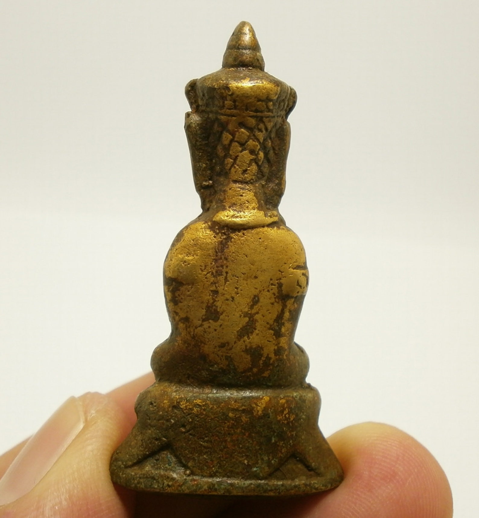 Powerful Phra Chaiwat Buddha mini statue figurine amulet | Etsy