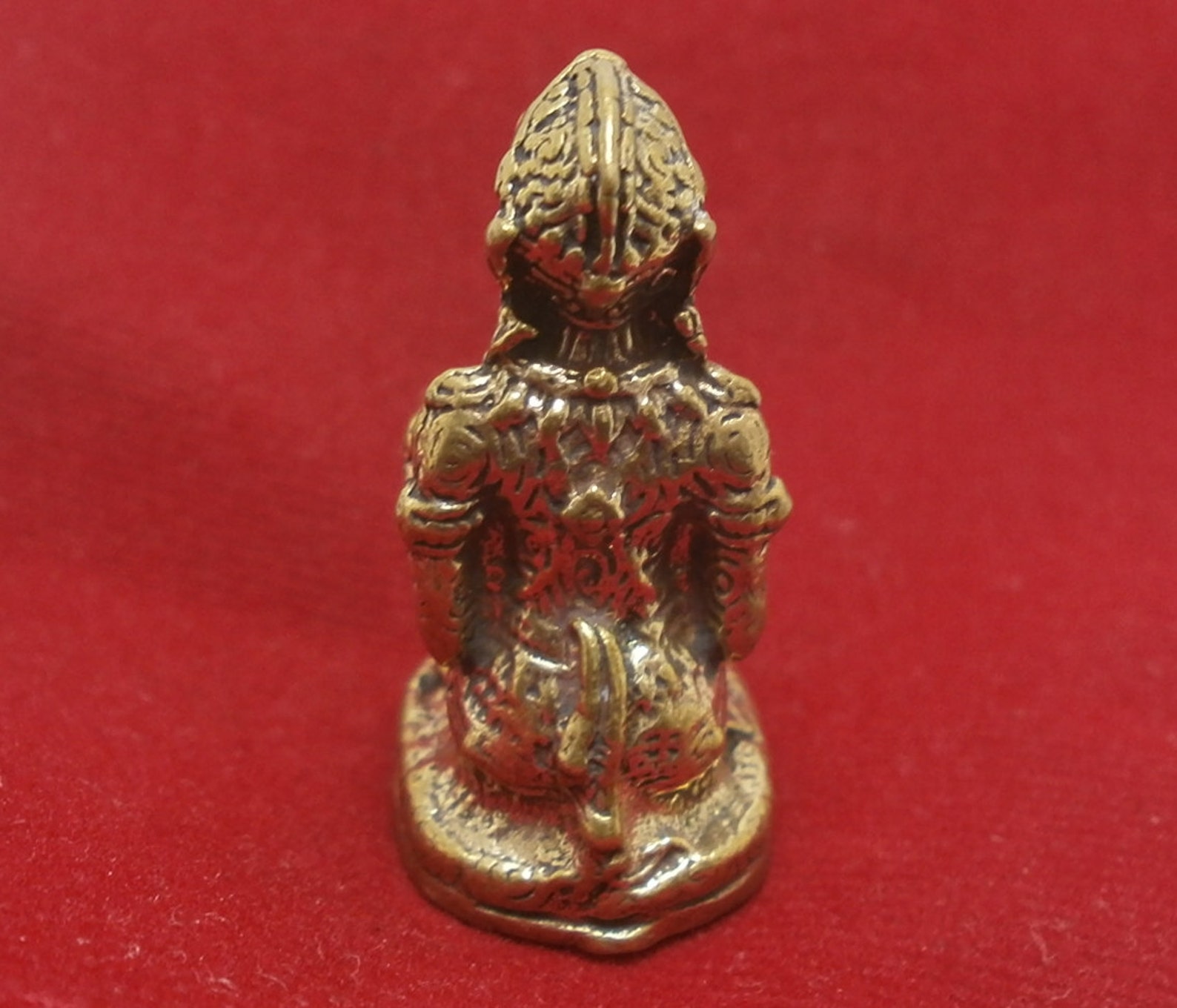 Thai Miniature Mini Amulet Lord Hanuman Monkey King Muaythai | Etsy