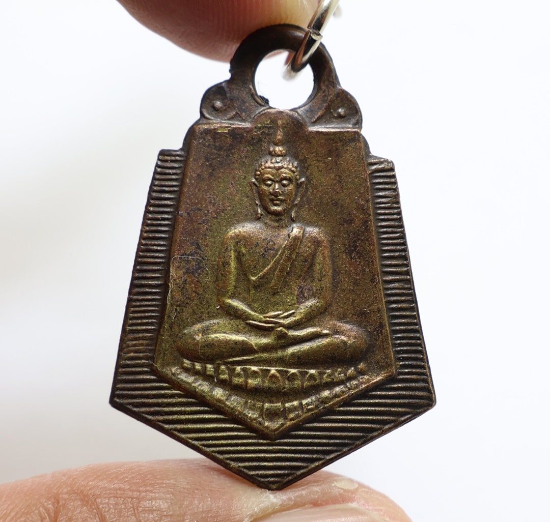 Lord Buddha Coin Blessed by LP Mun Bhuridatta and LP Fan Ajaro in 1949 ...