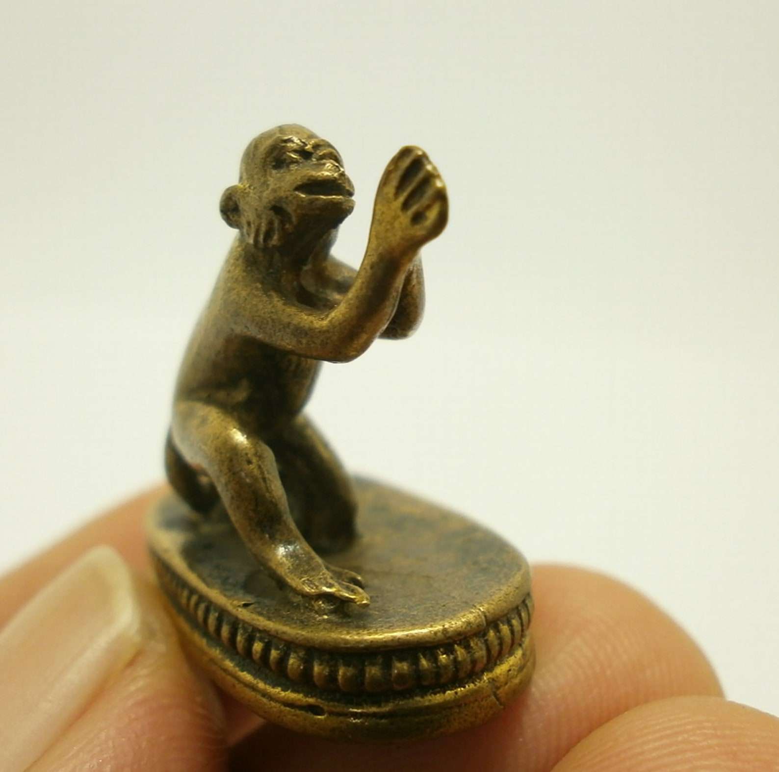 Magic Monkey Thai Mini Amulet Love Attraction Miniature Good - Etsy