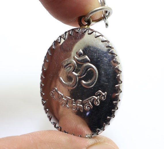 Lord Shiva Big Pendant: Hindu God Amulet Om Necklace,… - Gem