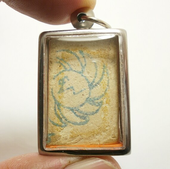 Phra LP Doo Magic Powder Blessed 1989 with original S… - Gem