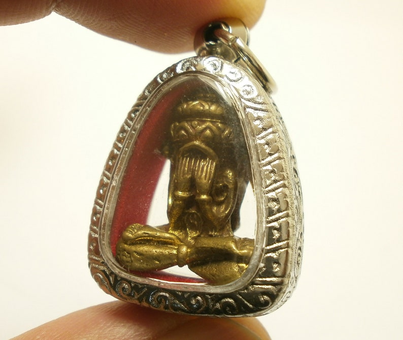 Phra Pitta Pidta Pita Thai Pendant Amulet Blessed in 1985 - Etsy