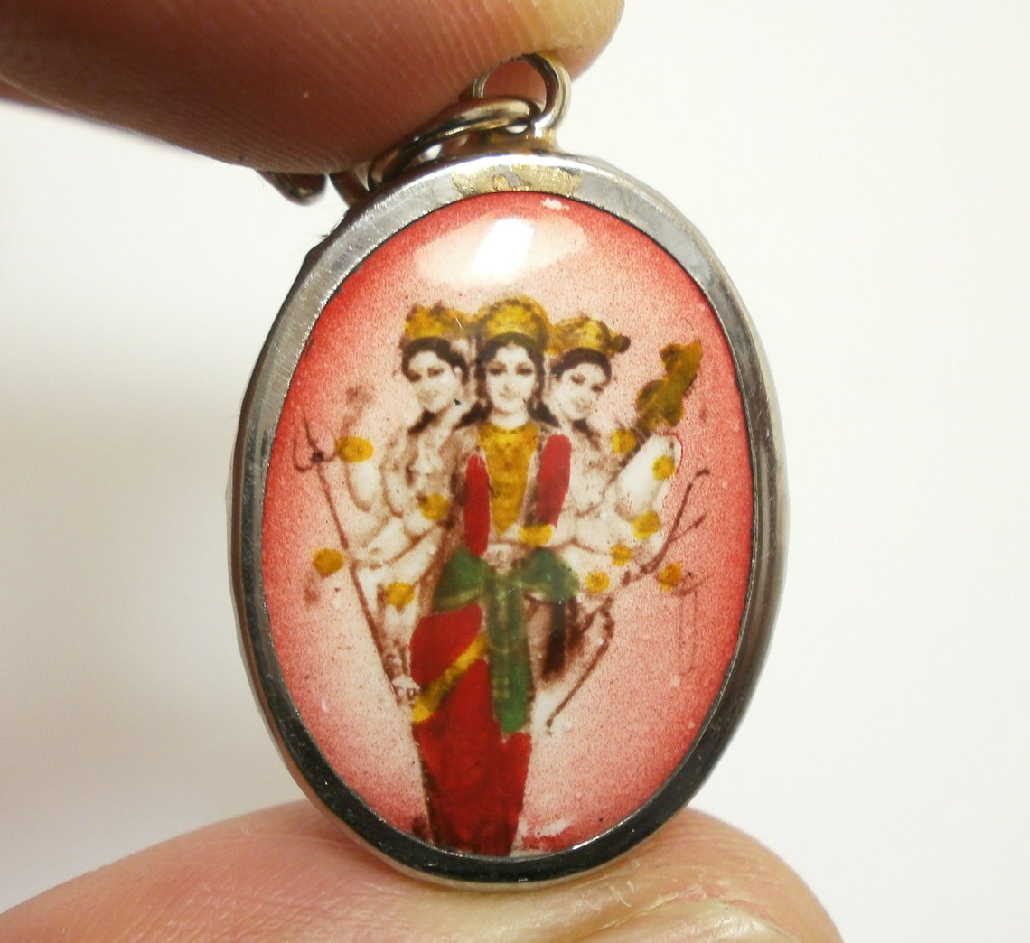 Trishakti Lakshmi Saraswati Parvati Shakti Maa Devi Tridevi | Etsy