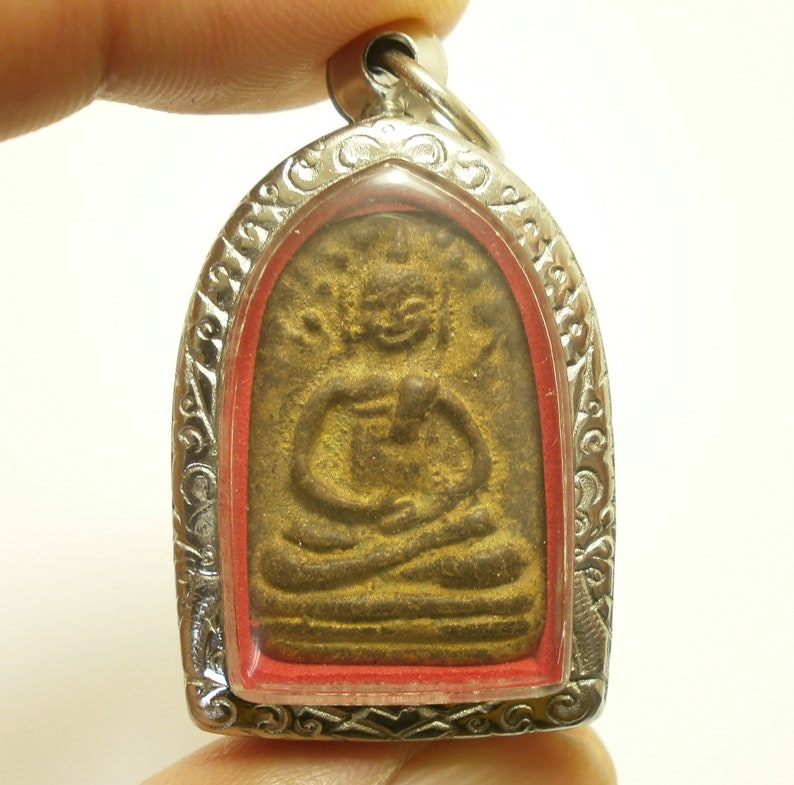 LP Boon blessed lord Buddha samadhi under bo tree thai antique | Etsy