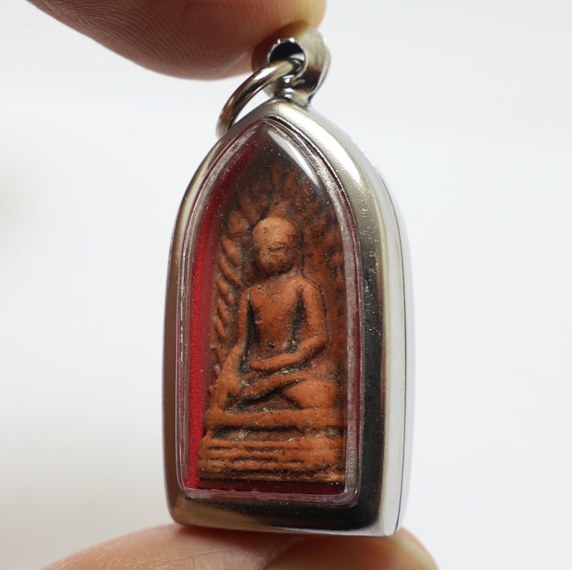 Red Phra Rod Buddha Amulet: Thai Blessing Pendant, 1930s - Etsy