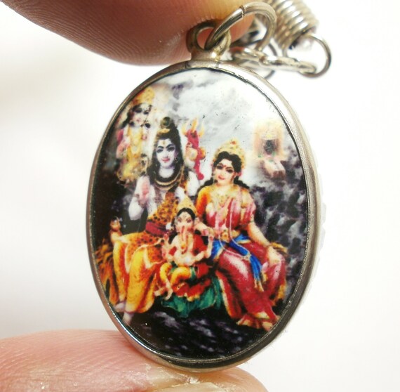 Lord Shiva Maa Uma Parvati and Ganesha Ganesh Family … - Gem