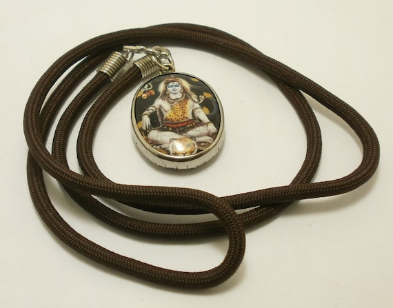 Lord Shiva Pendant Necklace: Hindu God Amulet, Strong… - Gem