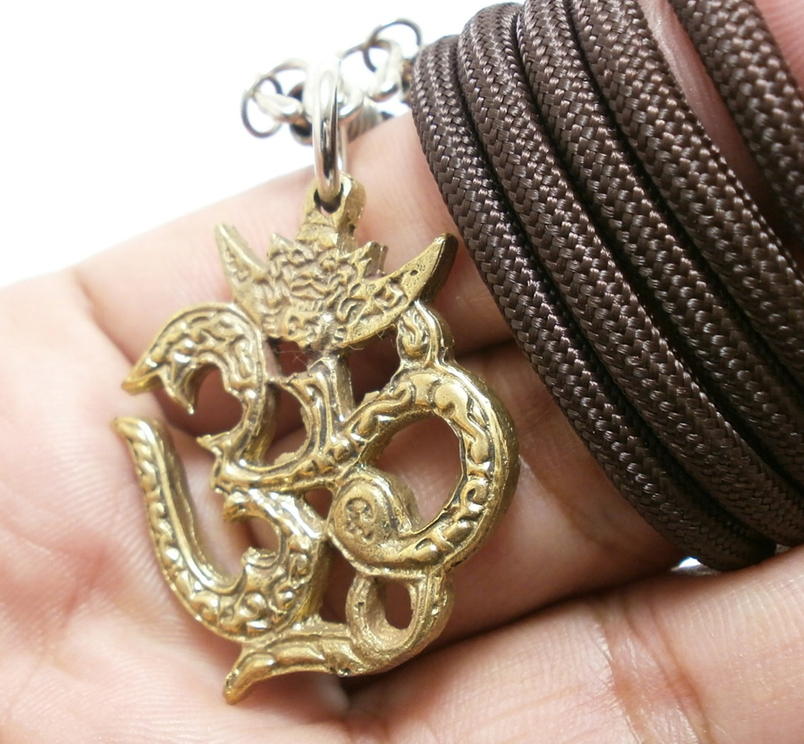 Om Ohm Aum Sacred Symbol Hindu God Deity Sign Hinduism Lucky | Etsy